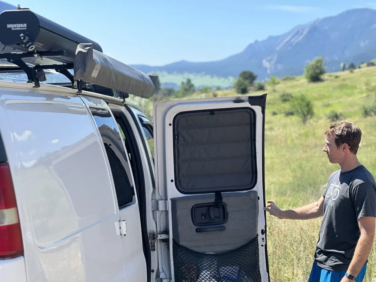 VannCamp: Magnetic Van Window Covers for Camper Vans