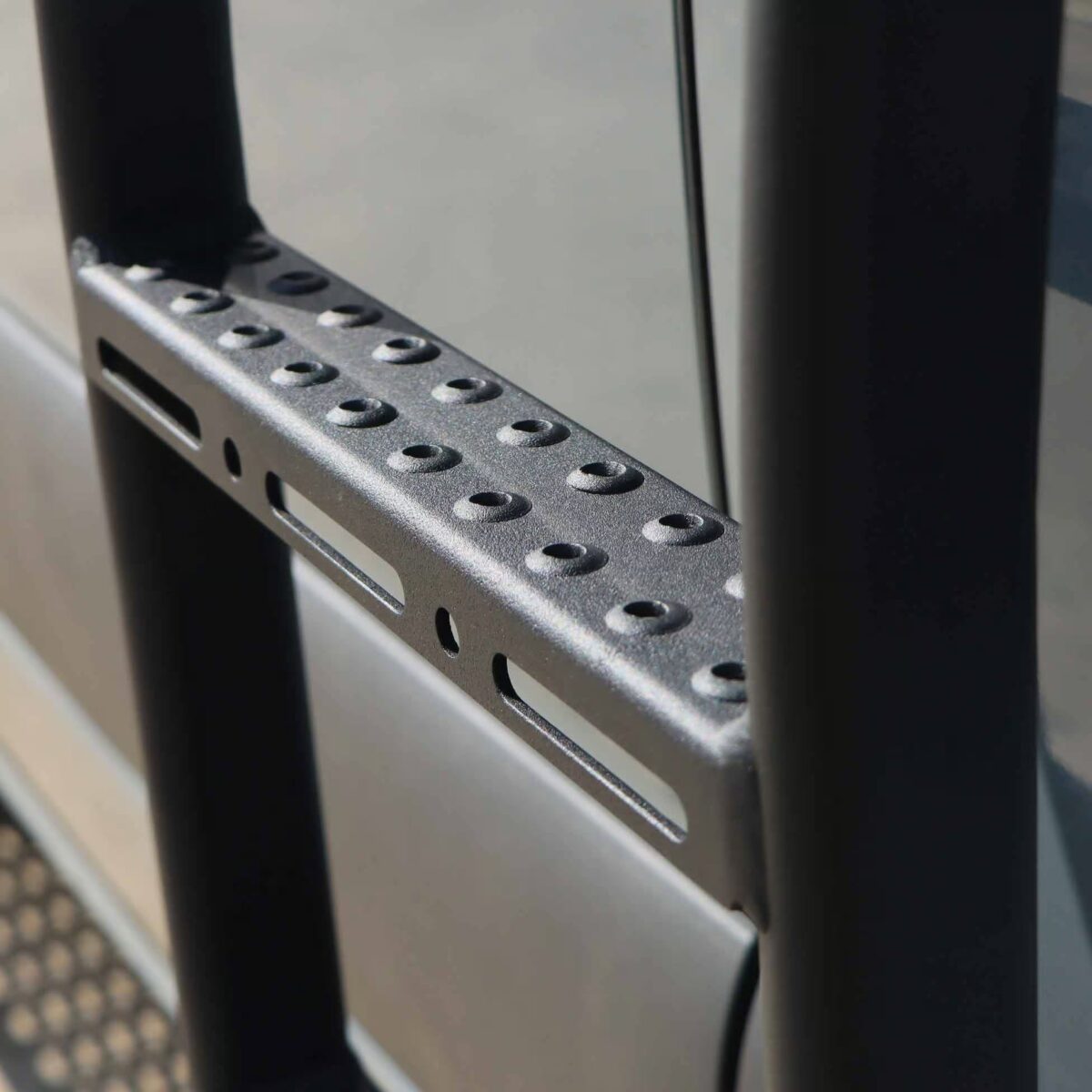 Sprinter Side Ladder - Rectangular Legs | VannCamp & Astra Guard