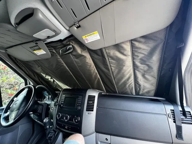Sprinter Van Window Covers - Insulated & Magnetic & Custom