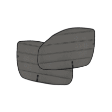 RAM ProMaster Van - Front Door Window Covers | VannCamp