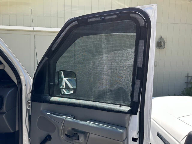 VannCamp | Ford Econoline Window Bug Screen